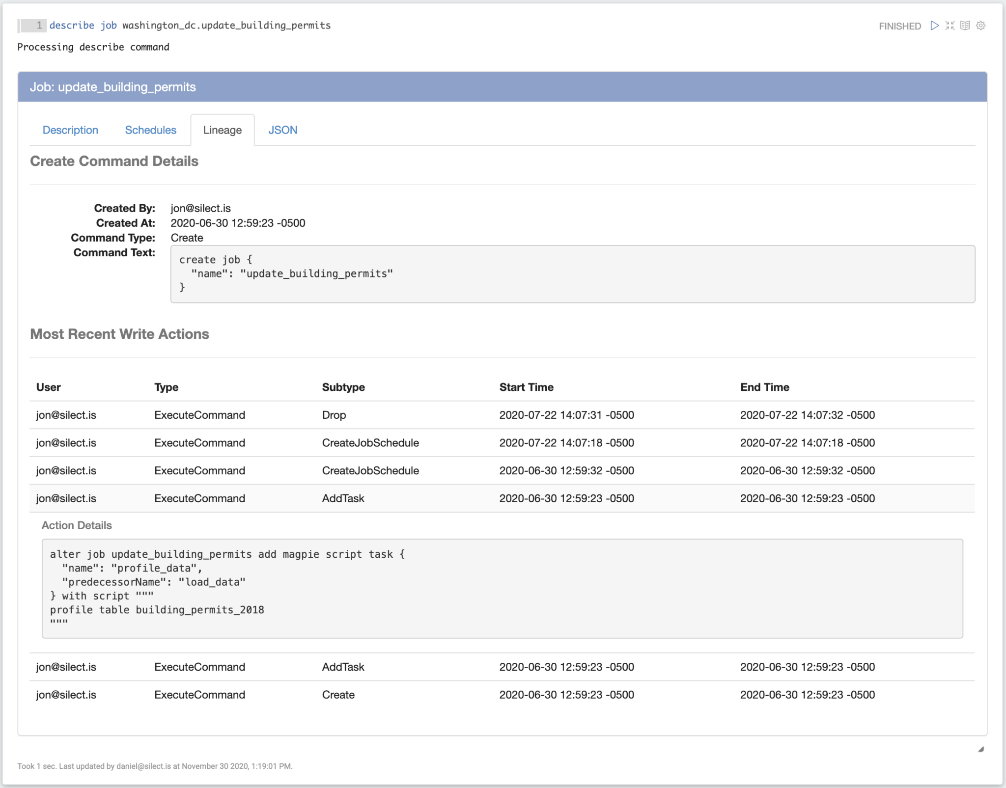 Data Lineage Capabilities Now Available with Silectis Magpie - Silectis