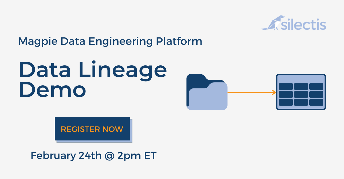 Silectis Magpie - Public Data Engineering Platform Demos